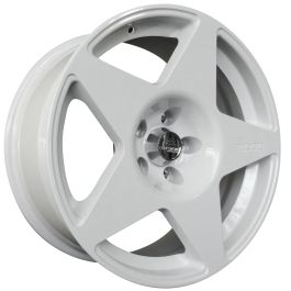 Buy Compomotive MO 5 Alloy Wheels in White Set of 4 | Demon Tweeks