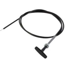 Buy Grayston T Handle Pull Cable With Black Handle | Demon Tweeks