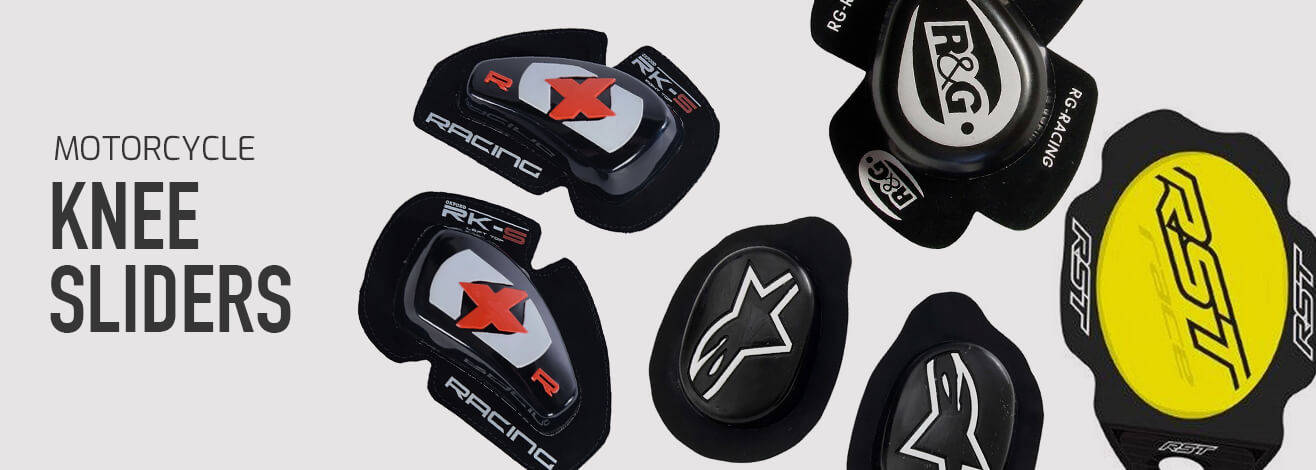 Knee Sliders - Clothing Accessories - Clothing - Motorcycle